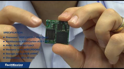 TechNexion XORE IMX8M Mini Product Introduction YouTube