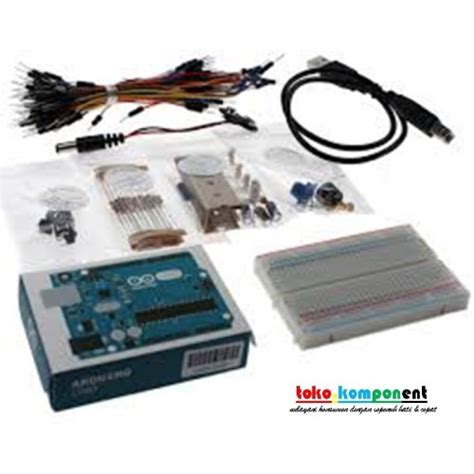Jual Paket Arduino StarterKit ORIGINAL ITALY Arduino Starter Kit Siap Pakai Kota Semarang