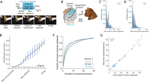 Figures And Data In Neural Population Dynamics In Motor Cortex Are Different For Reach And Grasp