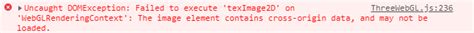 Uncaught Domexception Failed To Execute Teximage2d On