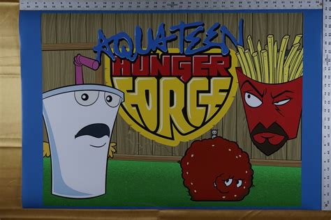 Aqua Teen Hunger Force Master Shake Frylock Meatwad Tv Poster 24x36 New