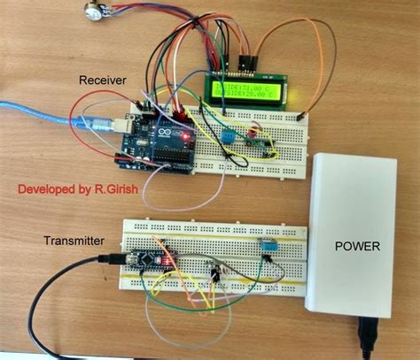 Wireless Thermometer Prototype With Arduino