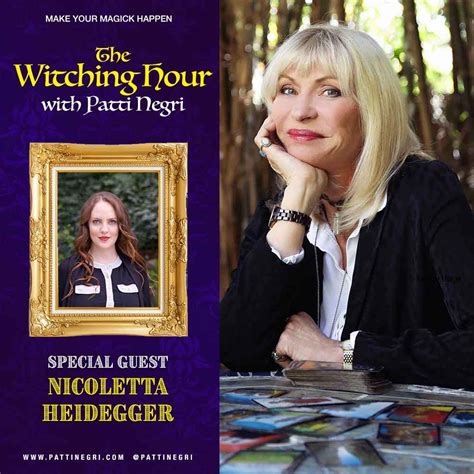 The Power Of Pleasure With Nicoletta Heidegger The Witching Hour With