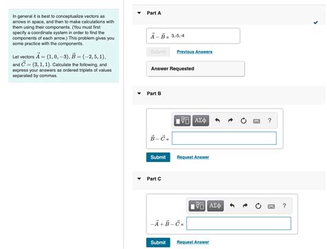 Solved In General It Is Best To Conceptualize Vectors As Chegg