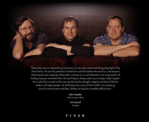 Pixars Steve Jobs Tribute Page