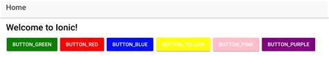 Css Ionic Apply Different Button Styles Stack Overflow