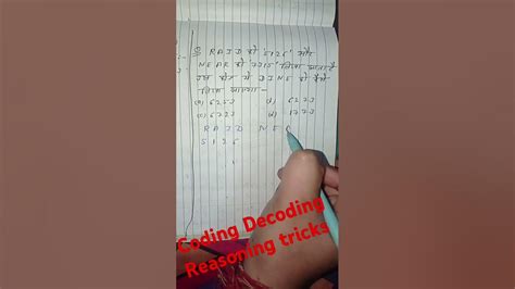 Coding Decoding Reasoning Tricks Reasoning Tricks Maths