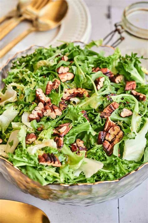 Easy Green Salad Recipe Splash Of Taste