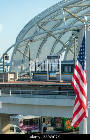 Atl Skytrain At The Atlanta International Airport Domestic Terminal