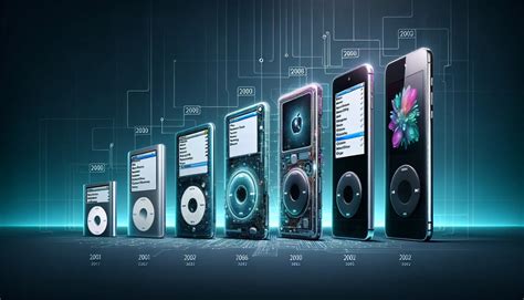 Ipod Evolution Journey Through Music Players
