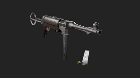 ArtStation - MP40 Textured model
