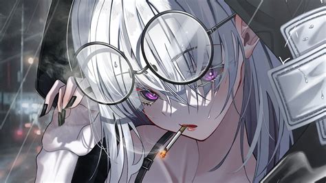 Chica Anime En El Fondo De Pantalla De La Computadora