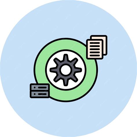 Premium Vector Data Transformation Flat Illustration