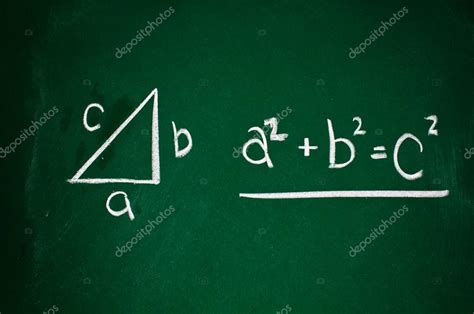 Pythagorean Theorem Stock Photo By Stevanovicigor