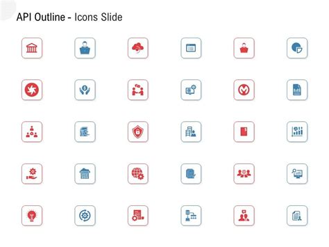 API Outline Icons Slide Ppt Ideas Background Images PDF
