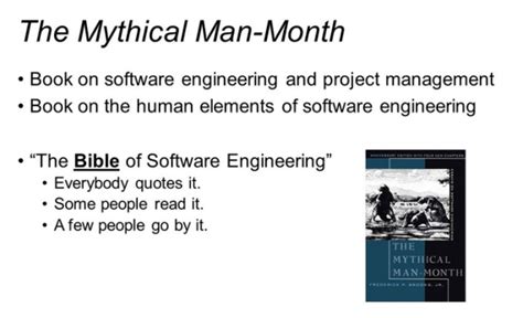 Lessons From The Mythical Man Month