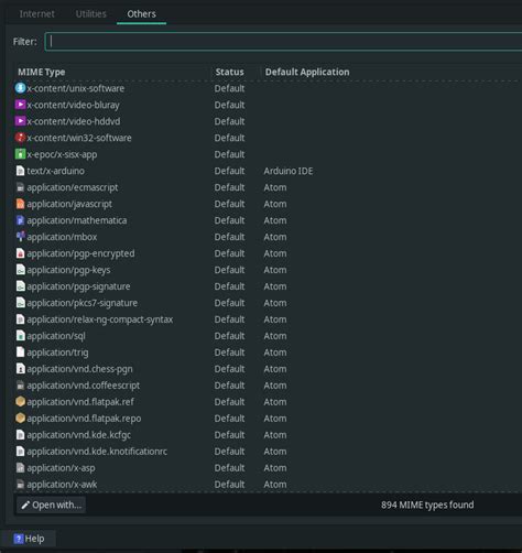 How To Change Default Application For All Files Opened With Another Application XFCE Xfce