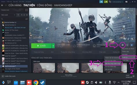 Việt Hóa Nier Automata Trên Steam Deck Viết Bởi Hhhiep