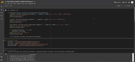 manimegalai s on linkedin machinelearning internship dataanalysis moviegenreclassification…