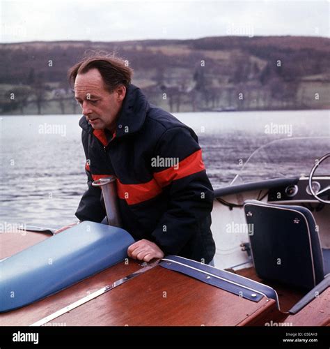 1966 Donald Campbell In The Jet Speed Boat Jet Star On Coniston Water In The Lake District