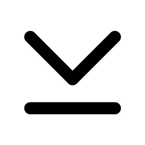 Push Down Vector Svg Icon Svg Repo