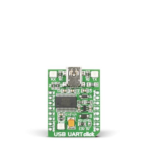 usb uart click breakout board for ft232rl chip