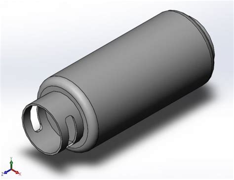 Propane Cylinder Solidworks Model Thousands Of Free Autocad Drawings