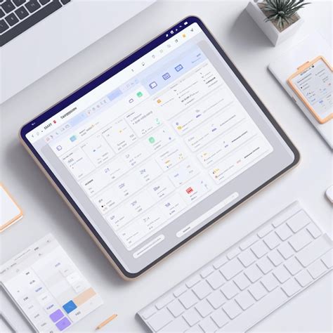 Productivity Tool With A Modern Ui That Includes Task Lists And