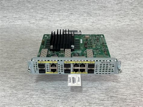 Cisco Sm X 6x1g 6 Port Sfp Gigabit Ethernet Dual Mode Ge Sf Isr44 Module Eur 4 054 28