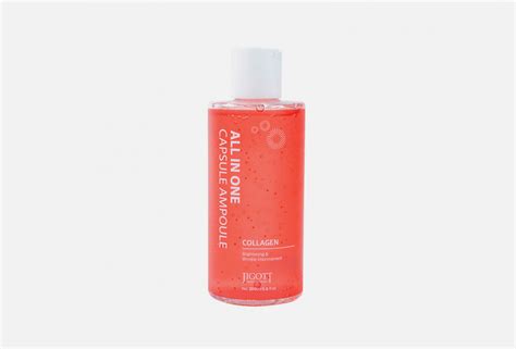 Сыворотка для лица Jigott ALL-IN-ONE COLLAGEN CAPSULE AMPOULE 200 мл ...