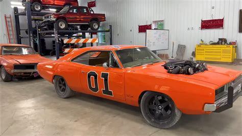 Whistlindiesels General Lee Dodge Charger Packs 1600 Hp Twin Turbo