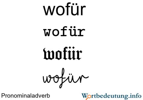 Wofür‎ Übersetzung Beispiele