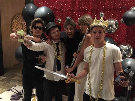 Ed Sheeran Shares Rare Photo With Taylor Swift And Her Ex Calvin Harris