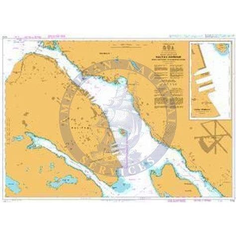 British Admiralty Nautical Chart 4754 Halifax Harbour Point Pleasant