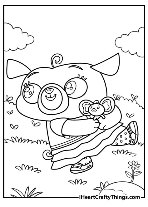 Chip And Potato Colouring Pages King Printables