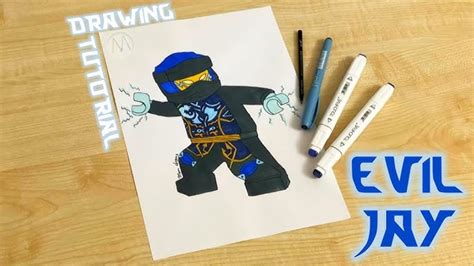 Ninjago Jay Drawing
