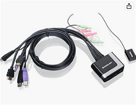 IOGEAR 2 Port USB HDMI Cabled KVM Switch 1920 X 1200 60Hz Lazada PH