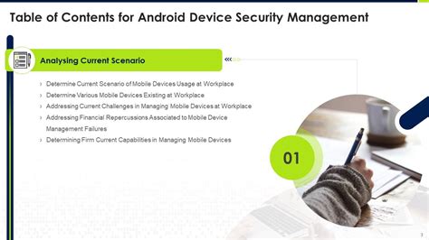 Android Device Security Management Powerpoint Presentation Slides Ppt Presentation