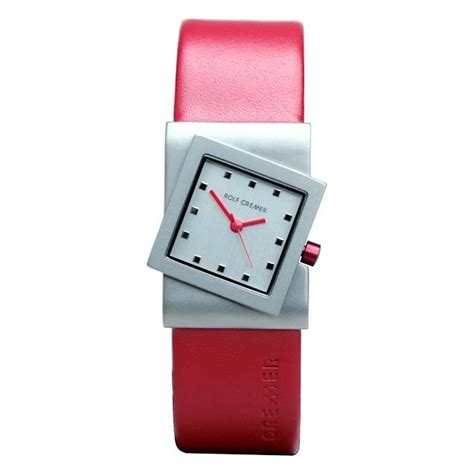 Rote Rolf Cremer Damenuhr Turn 492059 Hier Kaufen