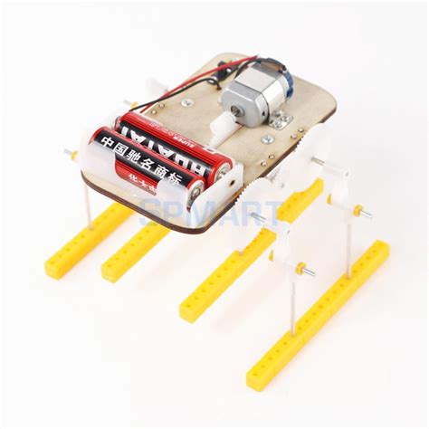 diy assembled electrical walking robot science mod vicedeal
