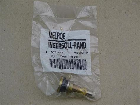 Melroe Ingersoll Rand Val Stem 6591447 Joseph Fazzio Incorporated