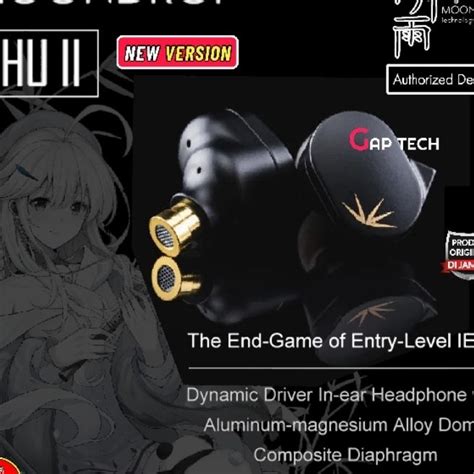 Jual Kf7 Moondrop Chu Ii Chu 2 Chu2 Chu 2 Dsp Chu Ii Dsp Dynamic Driver Inear Monitor Iem Orinal