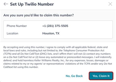 Set Up A New Twilio Number In Command Kw Answers