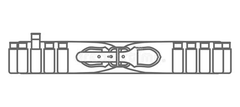 Bandolier Belt Stock Illustrations 685 Bandolier Belt Stock