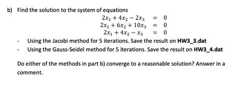 Solved Solving System Of Equation Help On Matlab Hi Guys Chegg