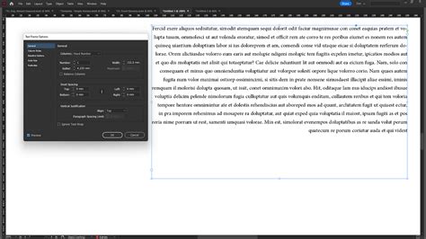 indesign secrets how to create unequal columns with text frame options