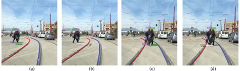 examples of detection tracking and distances measurement of two
