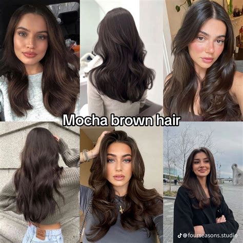 A Different Shade Of Brown 😍 Mocha Brown Hair Mocha Brown Hair Color