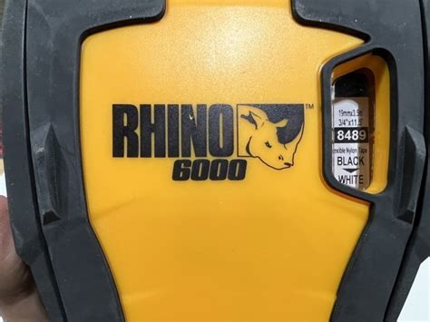 Dymo Rhino 6000 Label Printer J Stout Auction