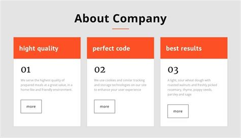 3 cells with groups website template by nicepage